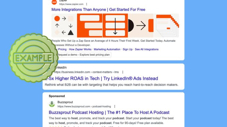 The Best Google Ad Examples We Could Find (always adding) - 30characters